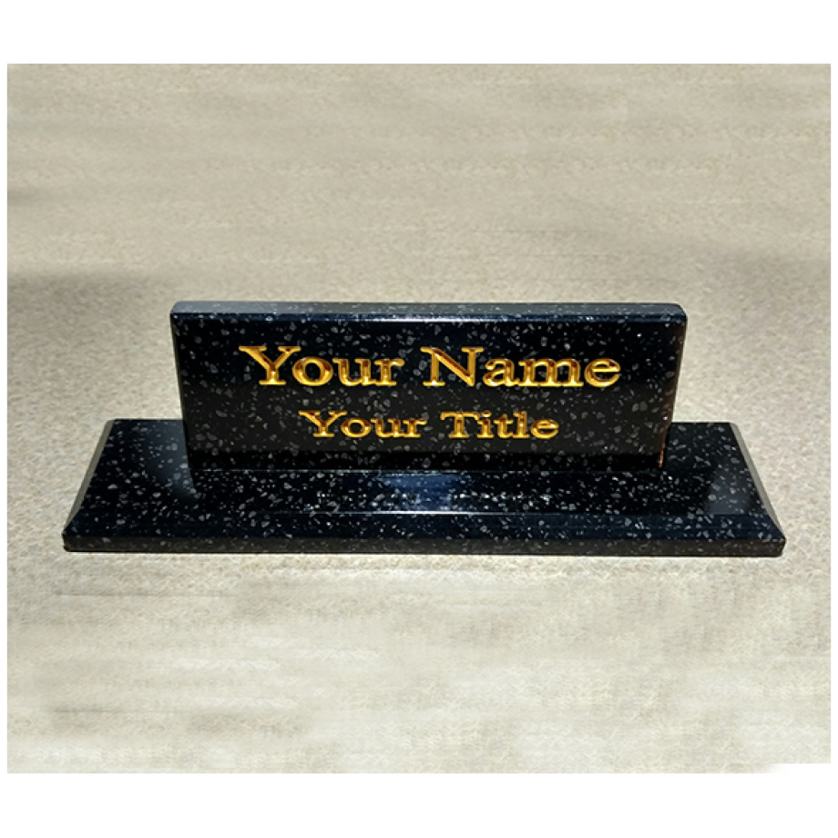 Granite Desk Name Plates